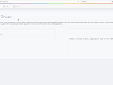 Create Edit Delete Groups