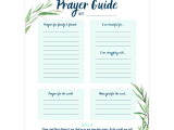 The Prayer Guide Pdf Spread Truth