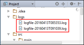 Logback Configuration: Using XML