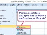 Spss Correlation Tutorials Overview