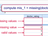 Spss Missing Values Functions