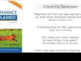 Sql Performance Explained Buy Directly From The Author With Free Delivery