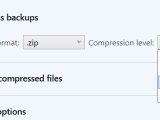 Compression Sqlbackupandftp Documentation