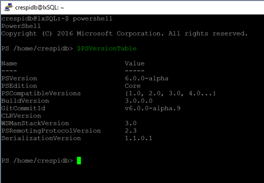 PowerShell no Linux – Blog SQLCrespi