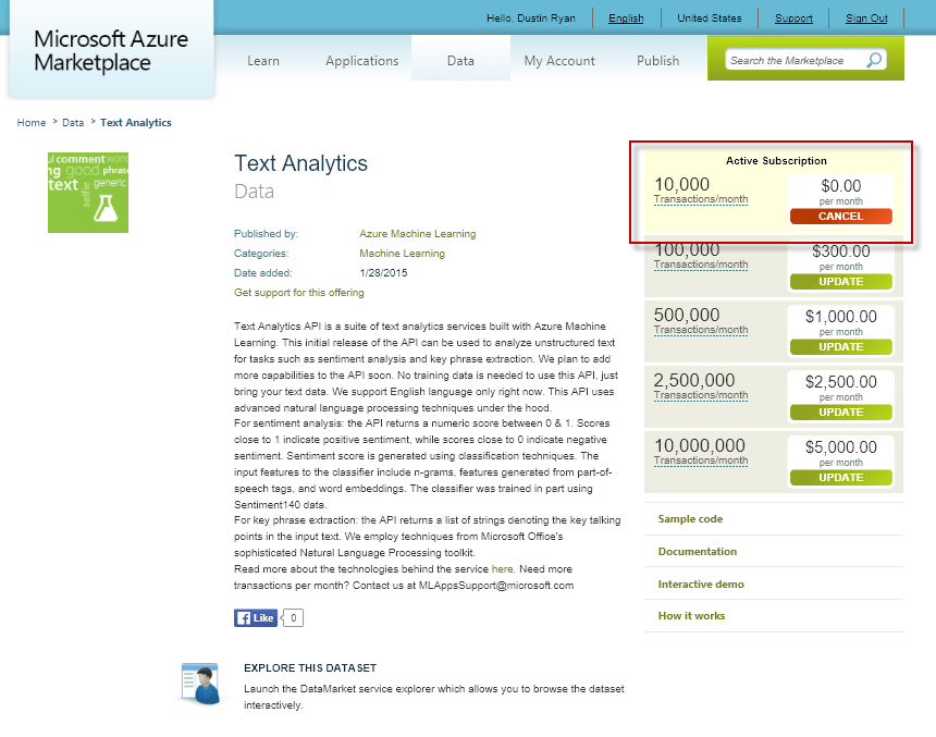 Sentiment Analysis & Key Phrase Detection w/ Power Query & Power BI ...