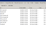 User Defined Profiler Template Location Sqlgeekspro