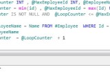 Lalit S Blog Looping Through Table Records In Sql Server