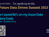 Speaking At The Future Data Driven Summit 2023 Under The Kover Of