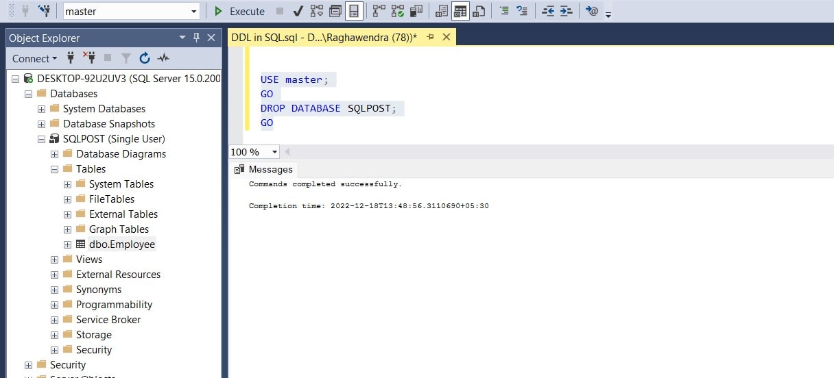 Ddl Full Form And How Is It Used In Sql Sqlpost Academy