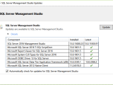 červencová Aktualizace Pro Sql Server 2016 Management Studio