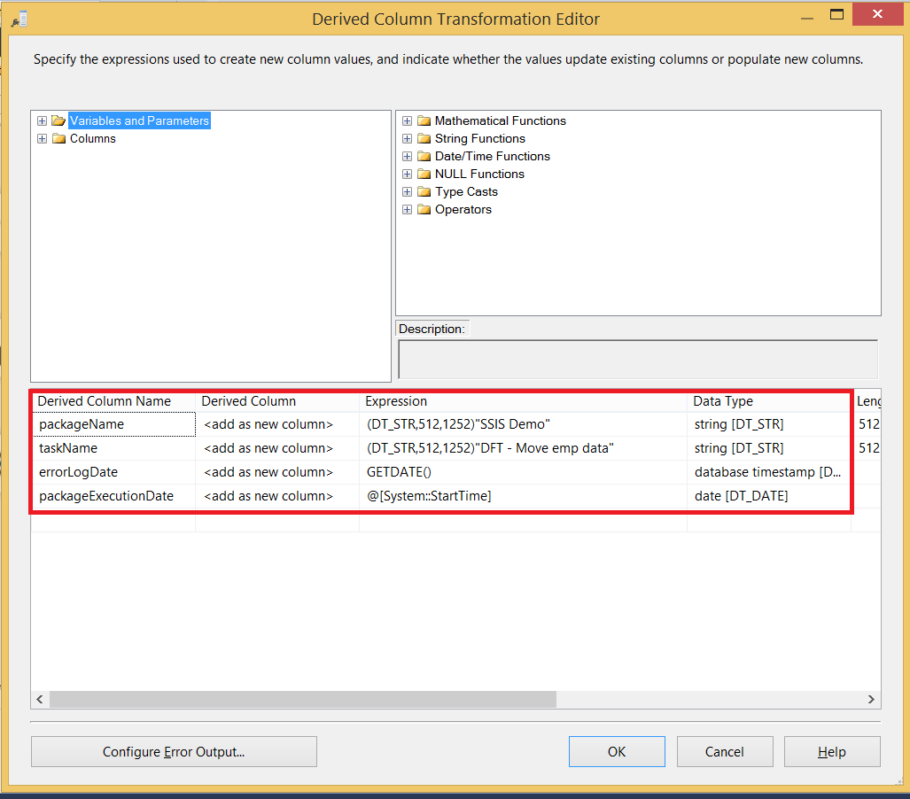 Get Error Column Name In Data Flow Task In Ssis Sqlrelease