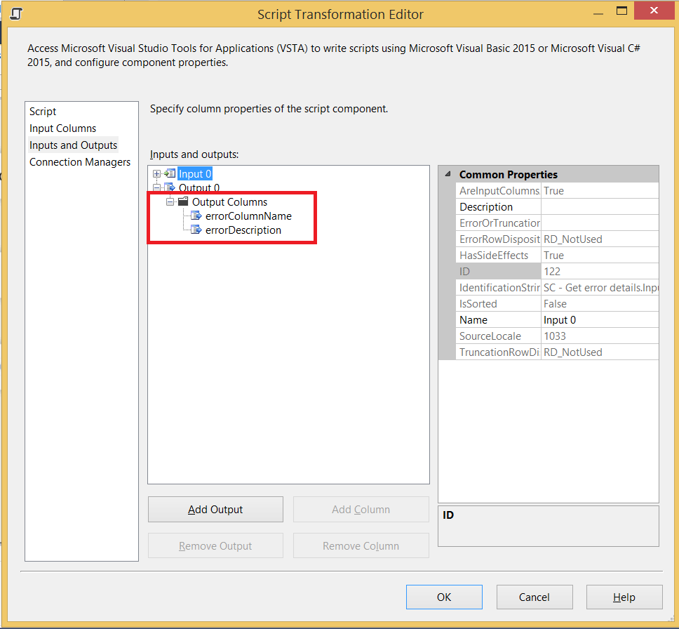 Get Error Column Name In Data Flow Task In Ssis Sqlrelease