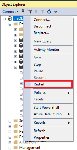 Sql Server Error 1061 The Service Cannot Accept Control Messages At