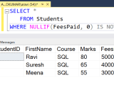Nullif Function In Sql Server Examples Use Cases