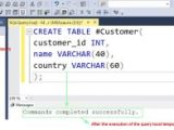How To Create Temporary Table In Sql Server Management Studio Sql