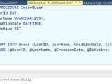 How To Execute Stored Procedure For Insert In Sql Server Sql Server
