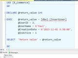 How To Execute Stored Procedure For Insert In Sql Server Sql Server