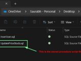 How To Generate Stored Procedure Script File In Sql Server Sql