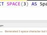Space Function In Sql Server Sql Server Guides