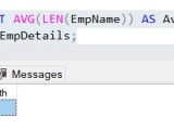 Len Function In Sql Server