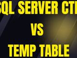 Sql Server Cte Vs Temp Table Sql Server Guides