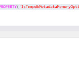 Sql Server 2019 Feature Memory Optimized Tempdb Metadata Sql Server