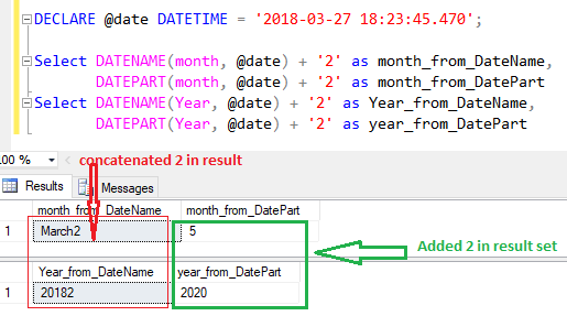 SQL DATENAME() - SQL Skull