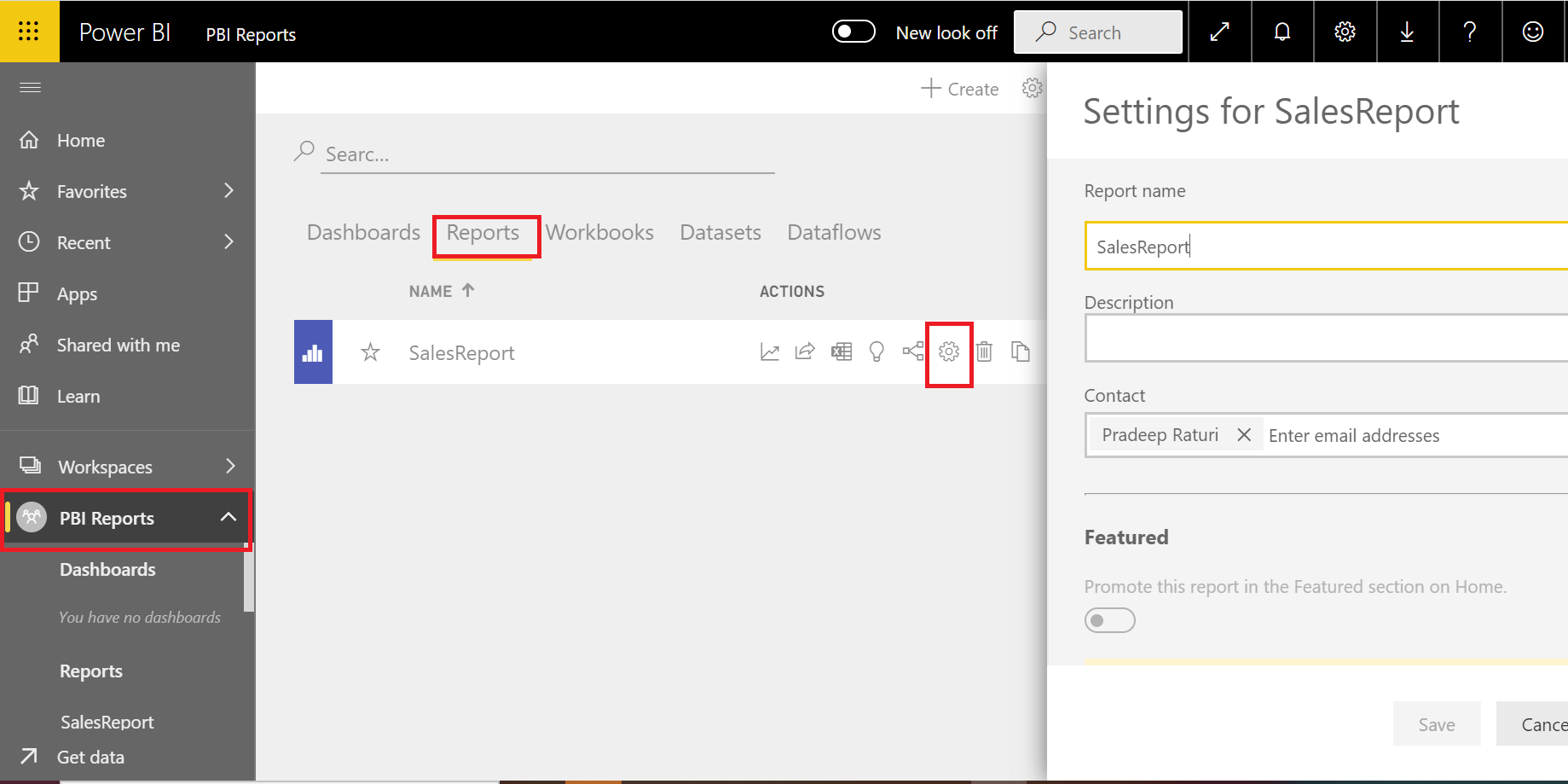Personalize Visuals Preview Power BI - SQL BI Tutorials