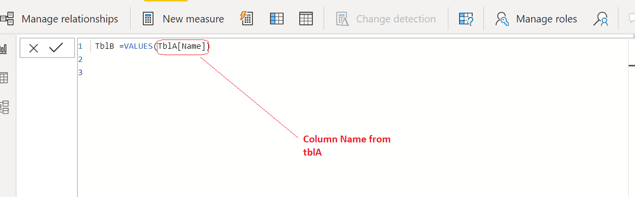 VALUES function DAX - SQL BI Tutorials