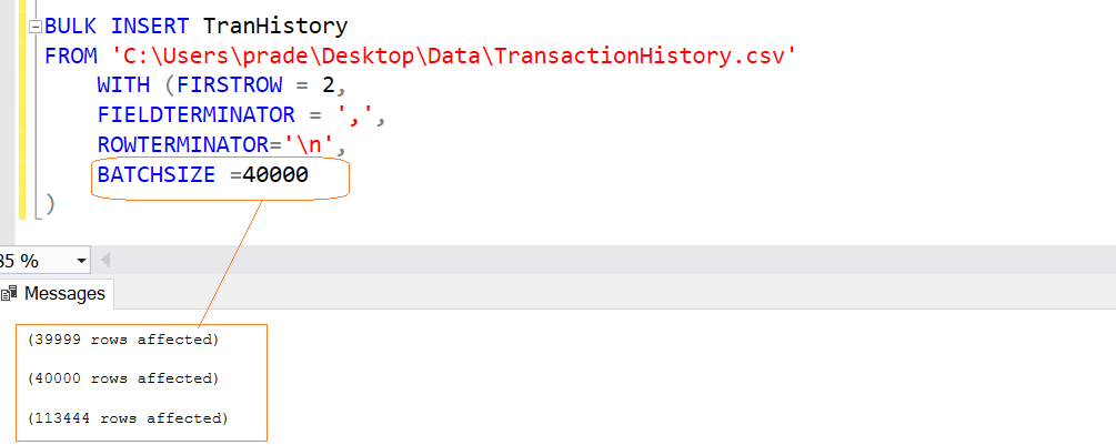 Bulk Insert In Sql Server Sql Bi Tutorials