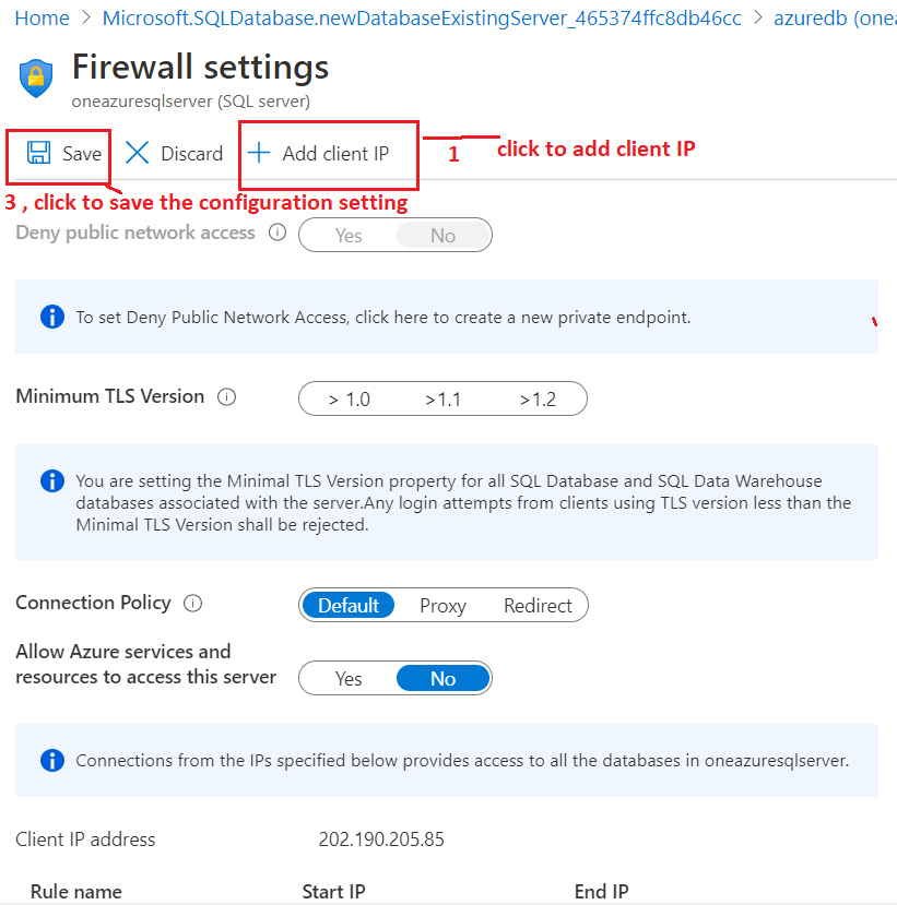 Create Azure Sql Database Sql Bi Tutorials