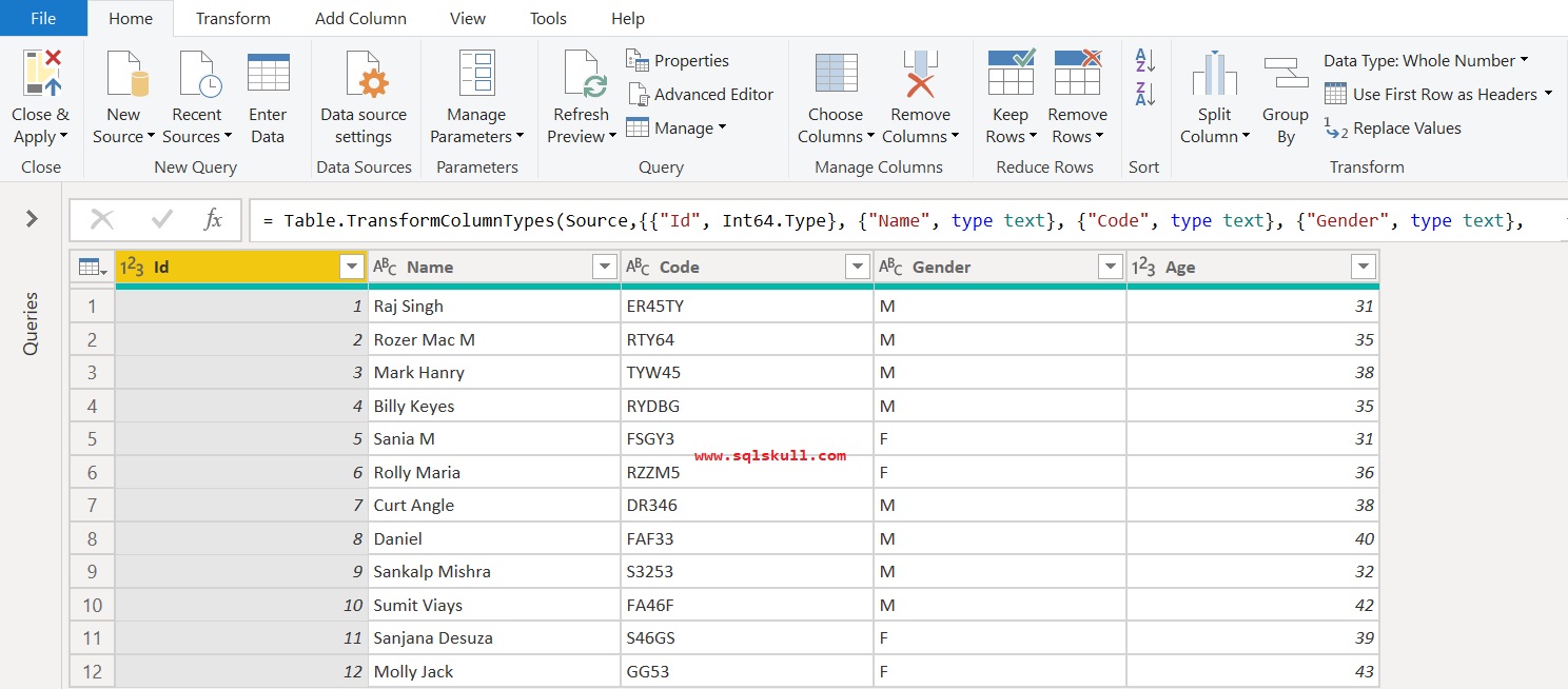 Choose And Remove Columns In Power Query SqlSkull Choose And Remove Columns In Power Query SqlSkull