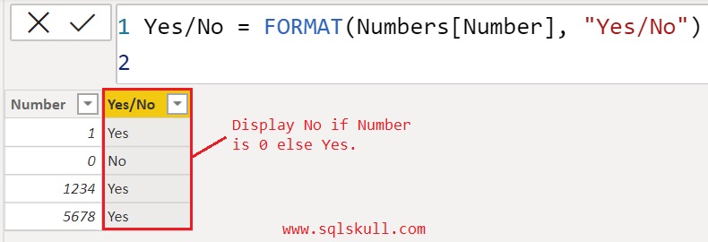 FORMAT Function DAX - SQL BI Tutorials
