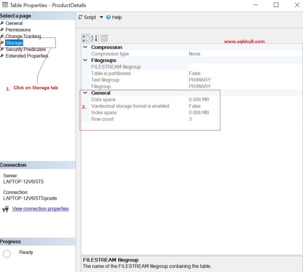 How To Get The Size Of Table In Sql Sql Bi Tutorials