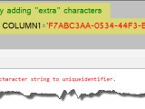Uniqueidentifier And Search Behavior In Sql Server Sqlzealots
