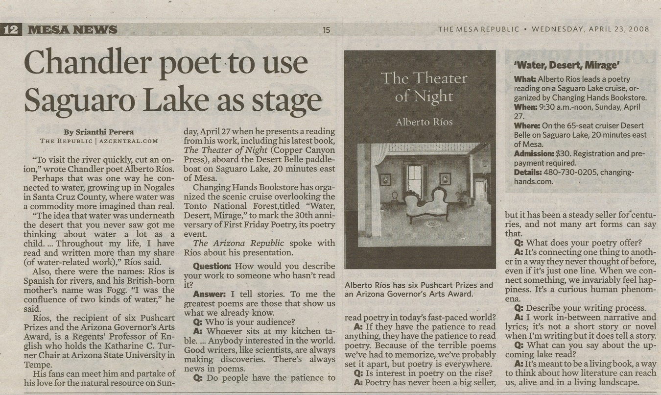 Alberto Rios – Evocative Journeys