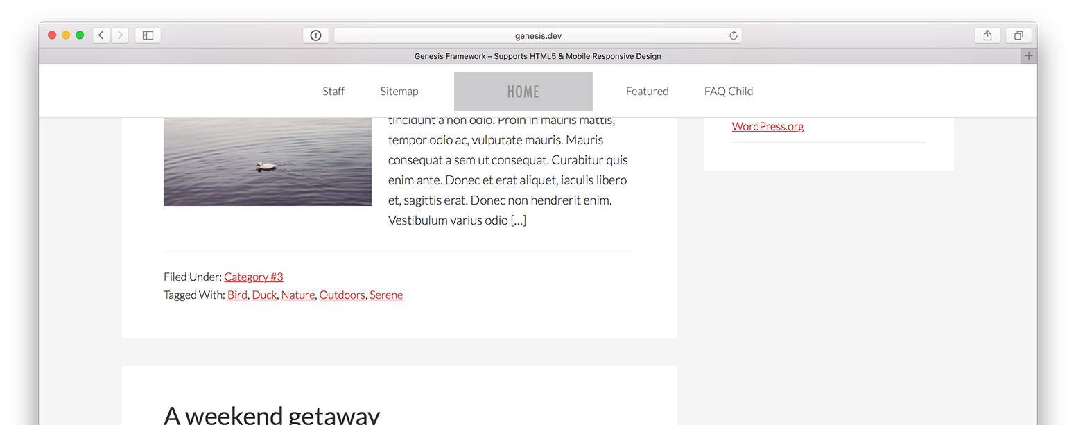 Split Menu On Scroll In Genesis Sridhar Katakam