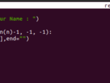 How To Print Name String In Reverse Order In Python Srinimf