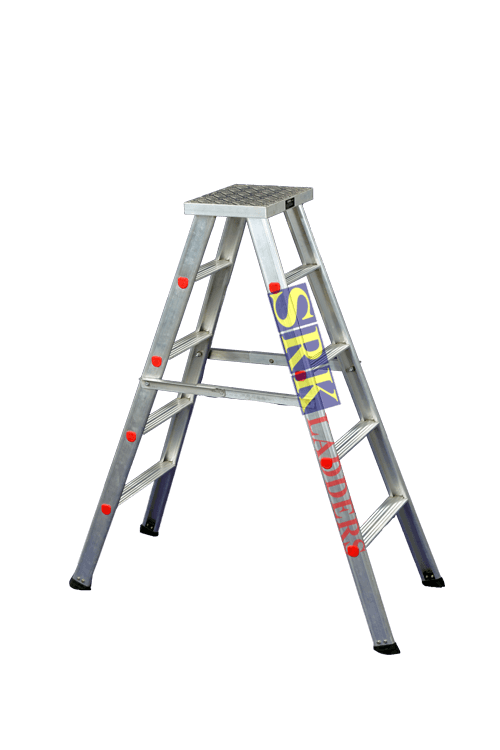 Aluminium Self-Support Ladder – Both Sided 3″ Wide Rungs – SRK Ladders