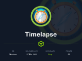 Hackthebox Timelapse Saad Akhtar