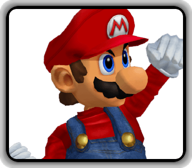Mario Button – SSBM Textures