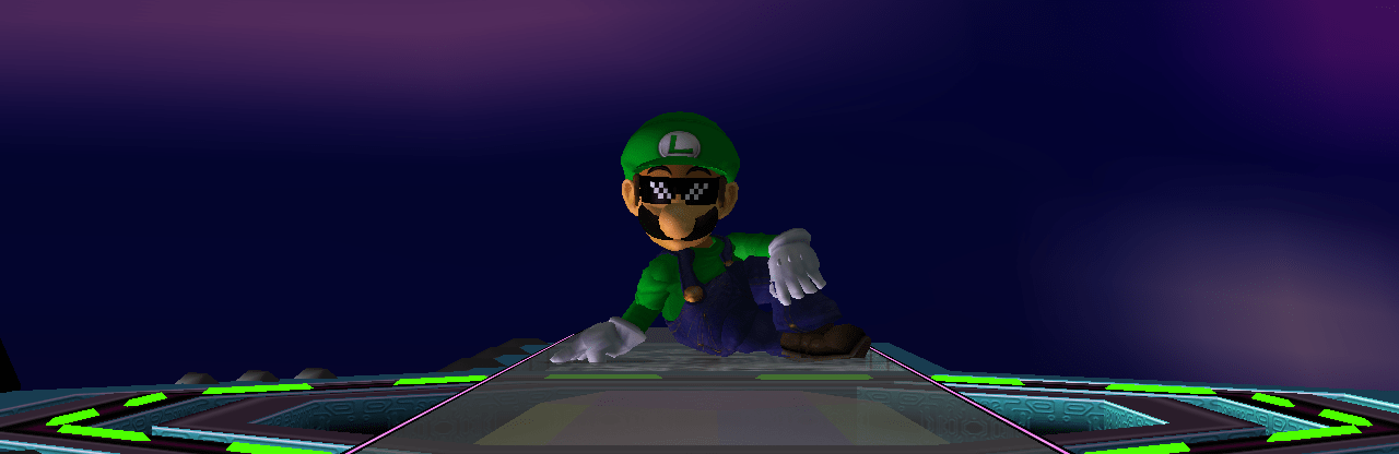 Swag Luigi – SSBM Textures