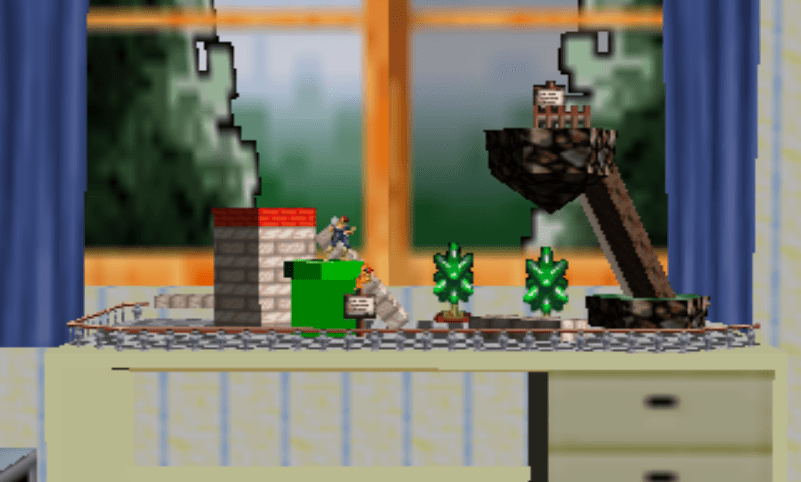 Smash 64 Intro Stage – SSBM Textures