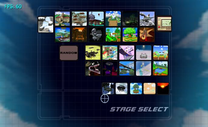 Stage Select Screen – SSBM Textures