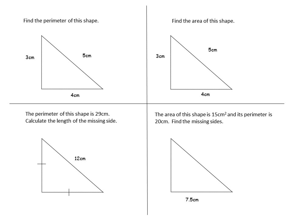 Geometry > Perimeter and area > Area of a triangle – SSDD Problems