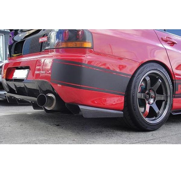 Varis Style Carbon Fibre Rear Diffuser Evo 9 - SSM Performance Parts
