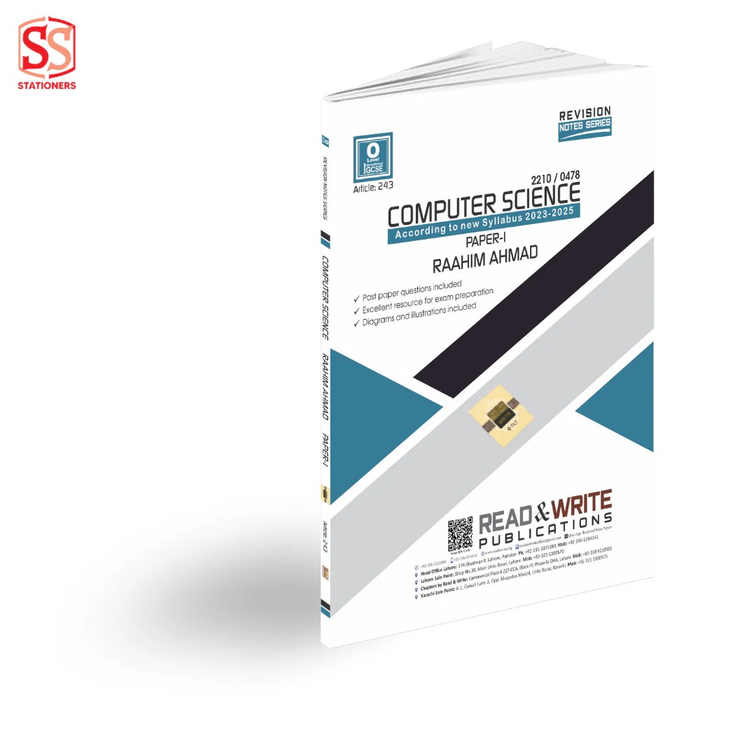 O Level Computer Science Paper 1 Revision Notes Series 243 Ss Stationers