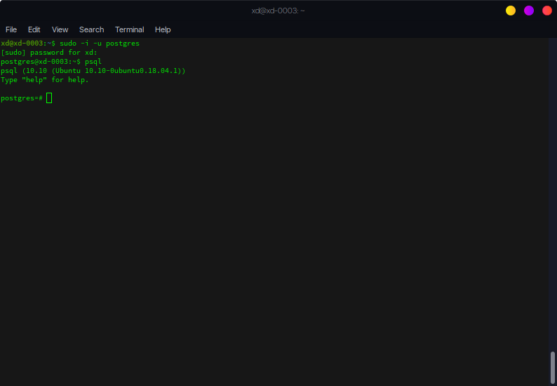 Postgresql in Node-red - Postgresql