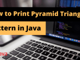 How To Print Pyramid Triangle Pattern In Java Stackhowto