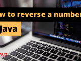 Java Program To Reverse A Number Stackhowto